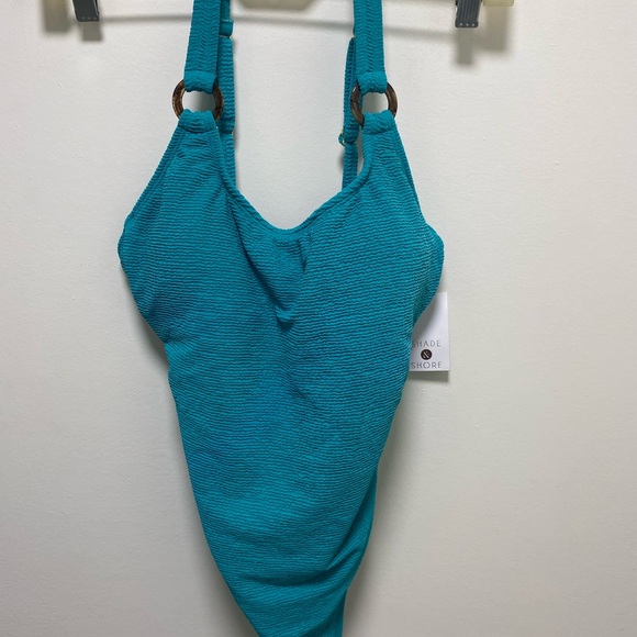 Shade & Shore | Swim | Shade Shore Teal Bluegreen Piece Swimsuit ...